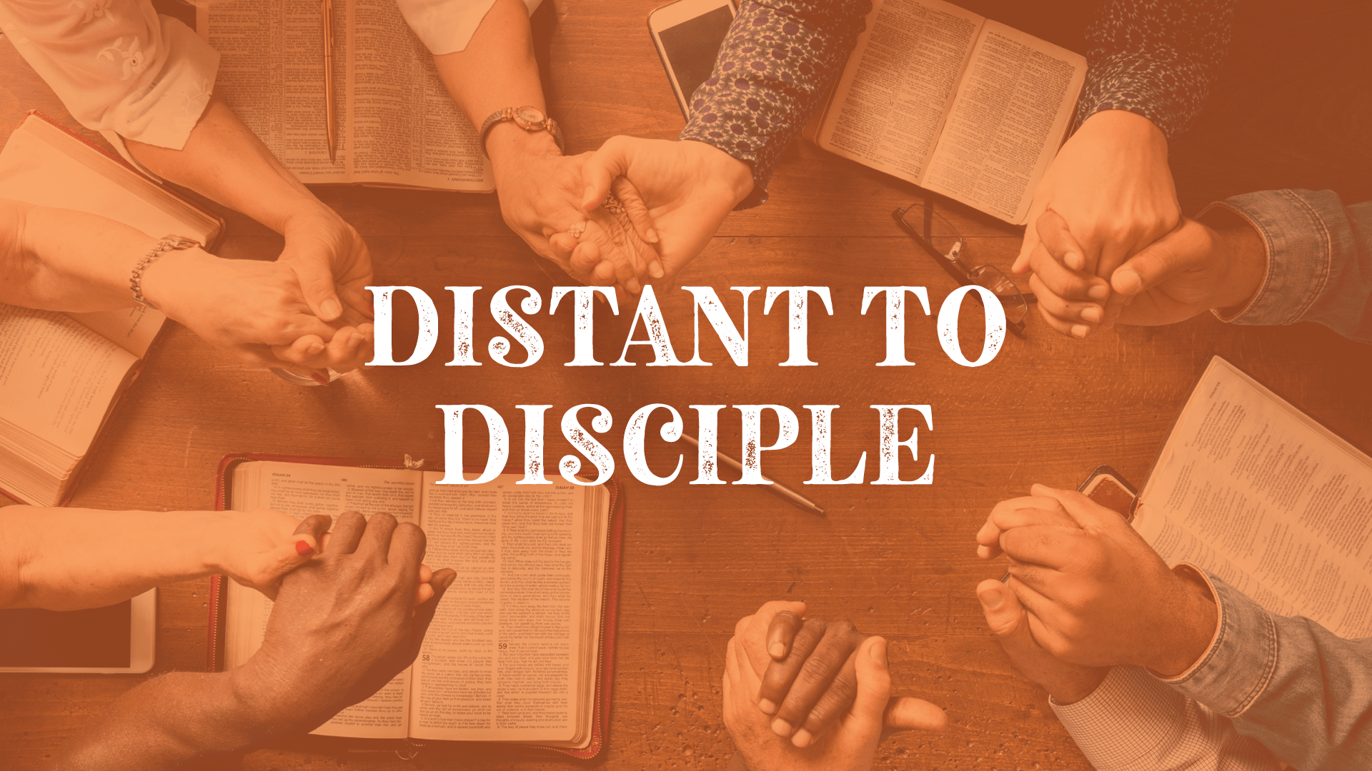 Bring Back the Bible | Wesley Szamko | Distant to Disciple - Wednesday ...