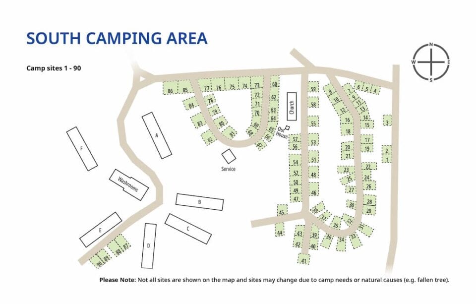 Campground Maps | Alberta Camp Meeting